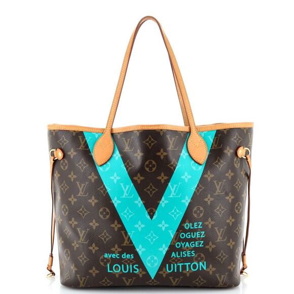 Louis Vuitton | Bags | Louis Vuitton Neverfull Nm Tote Limited Edition ...